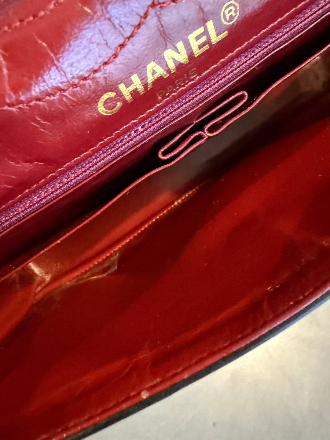 CHANEL Paris Limited Edition Two-Tone CC Logo Double Flap Bag - Fair ...